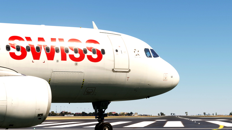 SWISS A320 HB-JLS [raimbotrax][Fenix V2B2][8K] for Microsoft Flight Simulator | MSFS