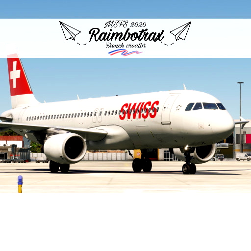 SWISS A320 HB-JLS [raimbotrax][Fenix V2B2][8K] for Microsoft Flight Simulator | MSFS