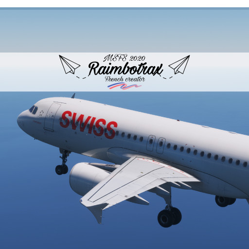 SWISS A320 HB-JLS [raimbotrax][Fenix V2B2][8K] for Microsoft Flight Simulator | MSFS