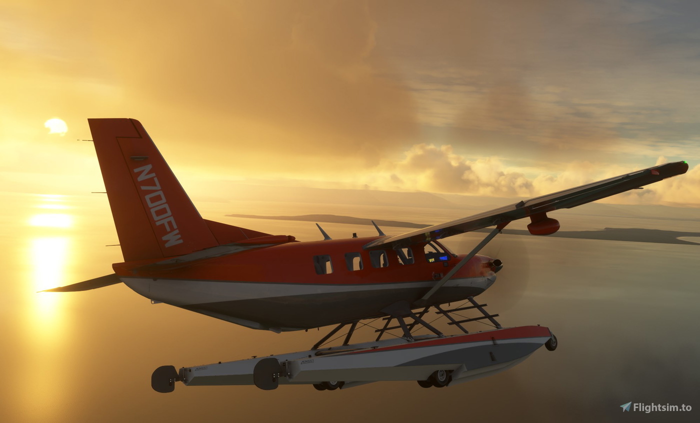 SWS Kodiak US Fish & Wildlife N700FW Amphibian for Microsoft Flight ...