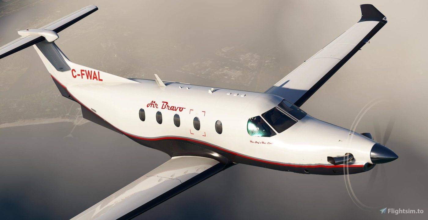 SWS PC12 Air Bravo | Cargo and Commuter for Microsoft Flight Simulator ...
