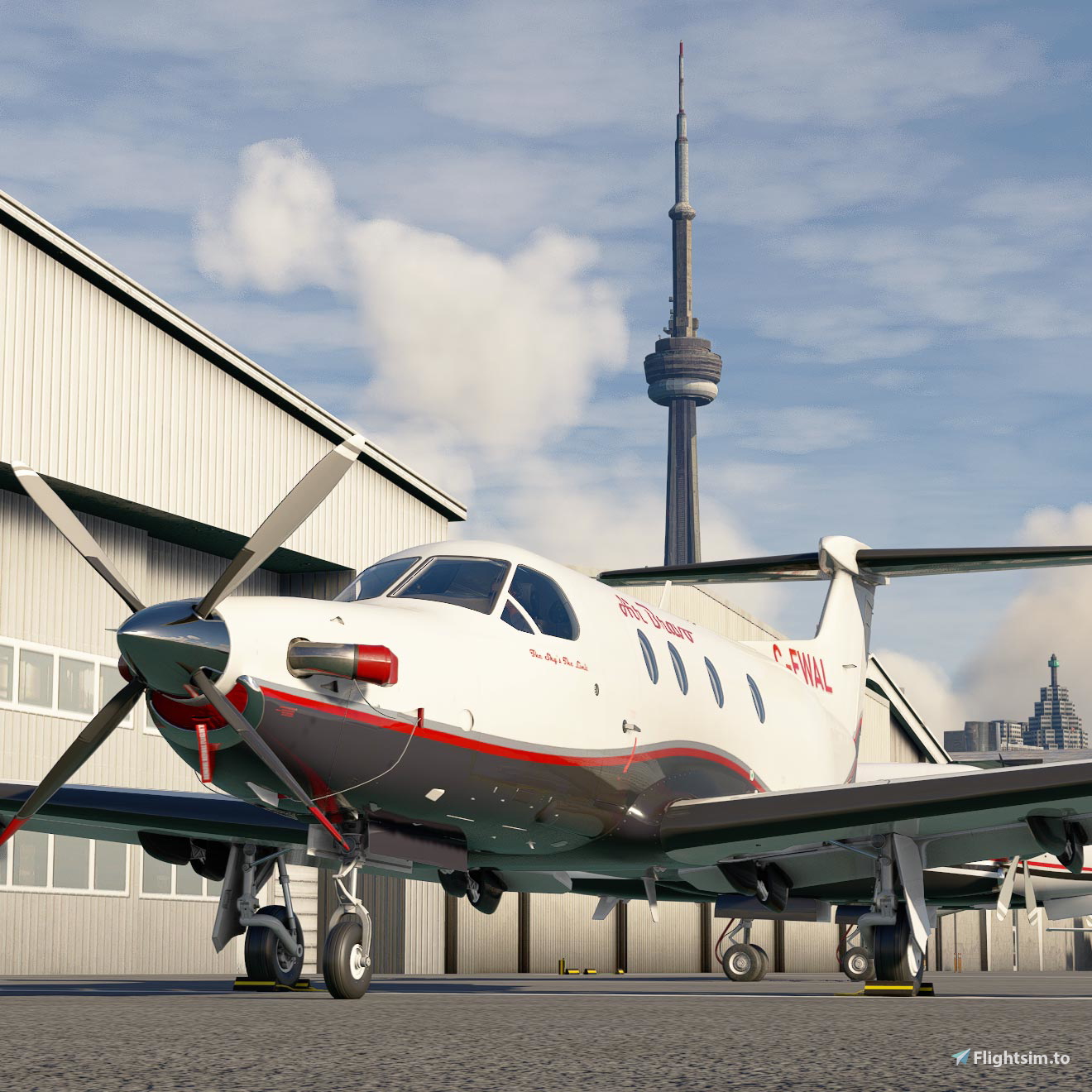 SWS PC-12 Air Bravo C-FWAL | Cargo and Commuter для Microsoft Flight ...