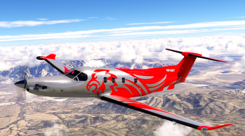SimWorks Studios PC-12 Liveries for Microsoft Flight Simulator | MSFS