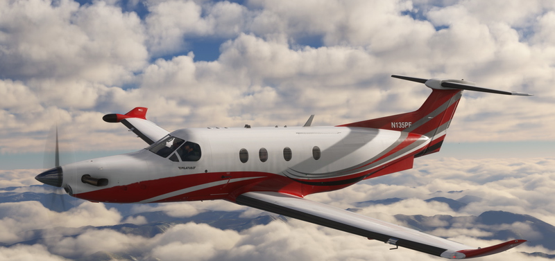 SWS PC-12 Valor (N135PF) for Microsoft Flight Simulator | MSFS