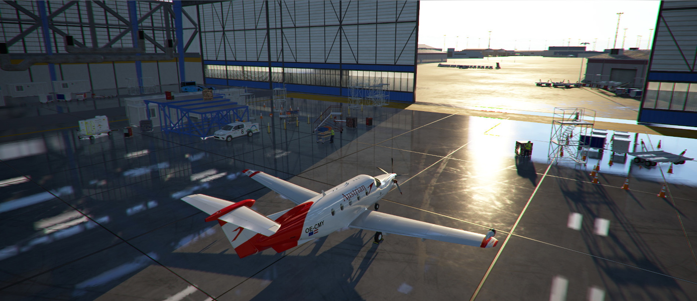 SWS PC12 Austrian Airlines for Microsoft Flight Simulator | MSFS