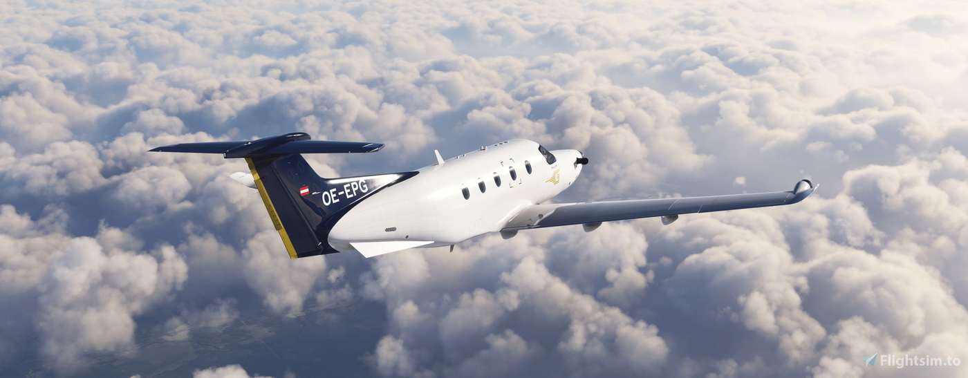 SWS Pilatus PC-12/47 | OE-EPG | All Variants pour Microsoft Flight ...