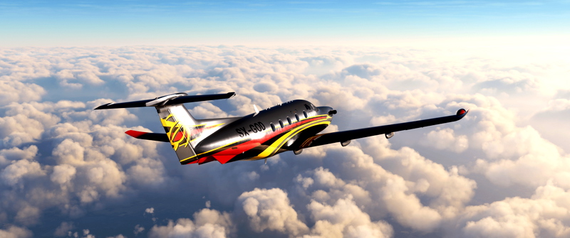 SimWorks Studios PC-12 Liveries for Microsoft Flight Simulator | MSFS