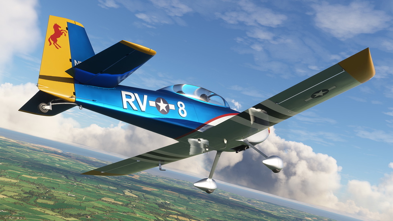 SWS Van's RV-8 - N713MB (Dynamic Registration) for Microsoft Flight ...