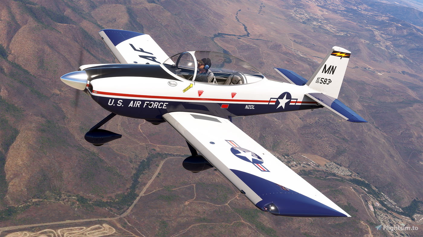 SWS Van's RV-8A - N2DL (Dynamic Registration) for Microsoft Flight ...