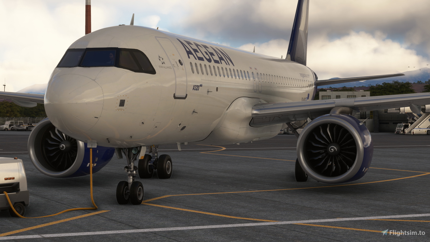 AEGEAN SX-NEO A320N (v2) inibuilds for Microsoft Flight Simulator | MSFS