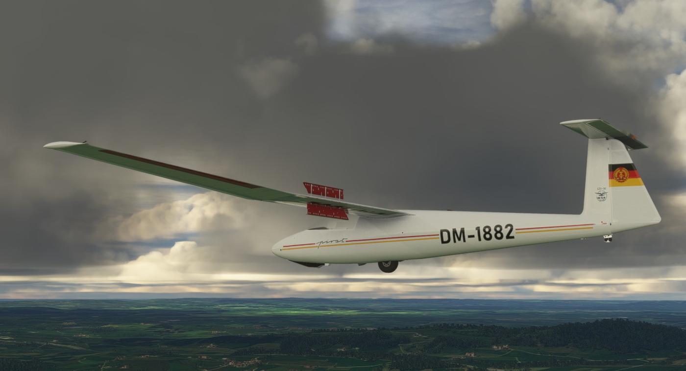 SZD-30 Pirat DDR Livery pack 对于 Microsoft Flight Simulator | MSFS