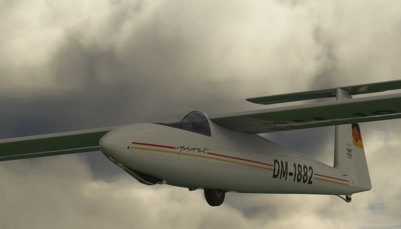 SZD-30 Pirat DDR Livery pack 对于 Microsoft Flight Simulator | MSFS