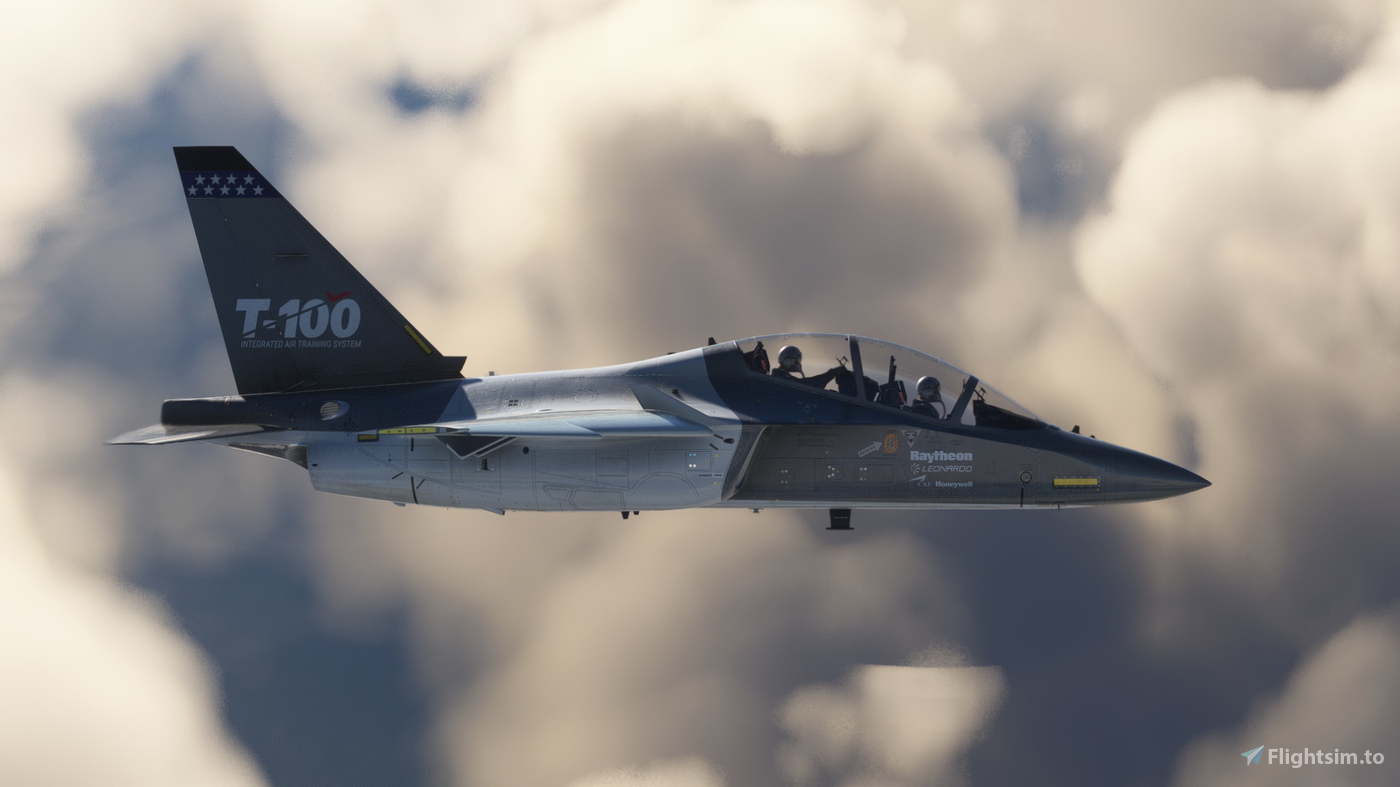 T-100 Raytheon M-346 | IndiaFoxtEcho for Microsoft Flight Simulator | MSFS