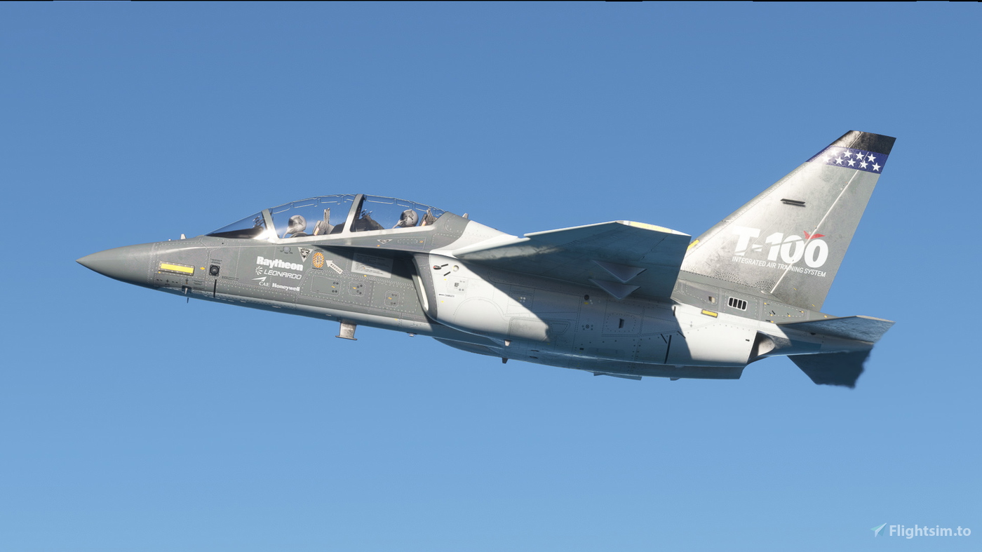 T-100 Raytheon M-346 | IndiaFoxtEcho for Microsoft Flight Simulator | MSFS