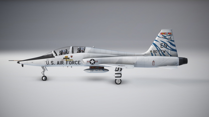 T-38 Talon ( Modified paint version ) for Microsoft Flight Simulator | MSFS