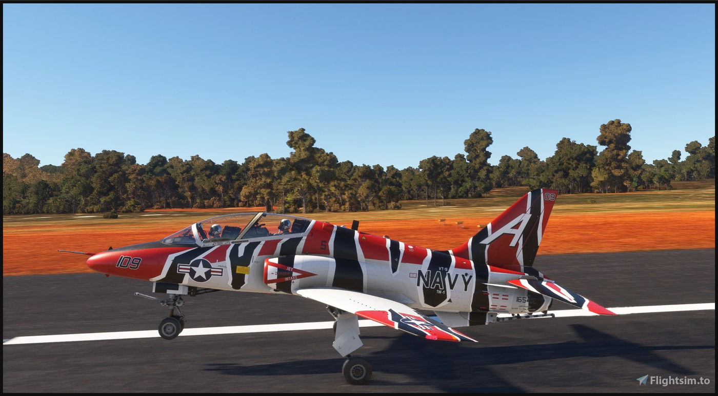 T-45C Goshawk "Flying Tiger" VT-9 for Microsoft Flight Simulator | MSFS