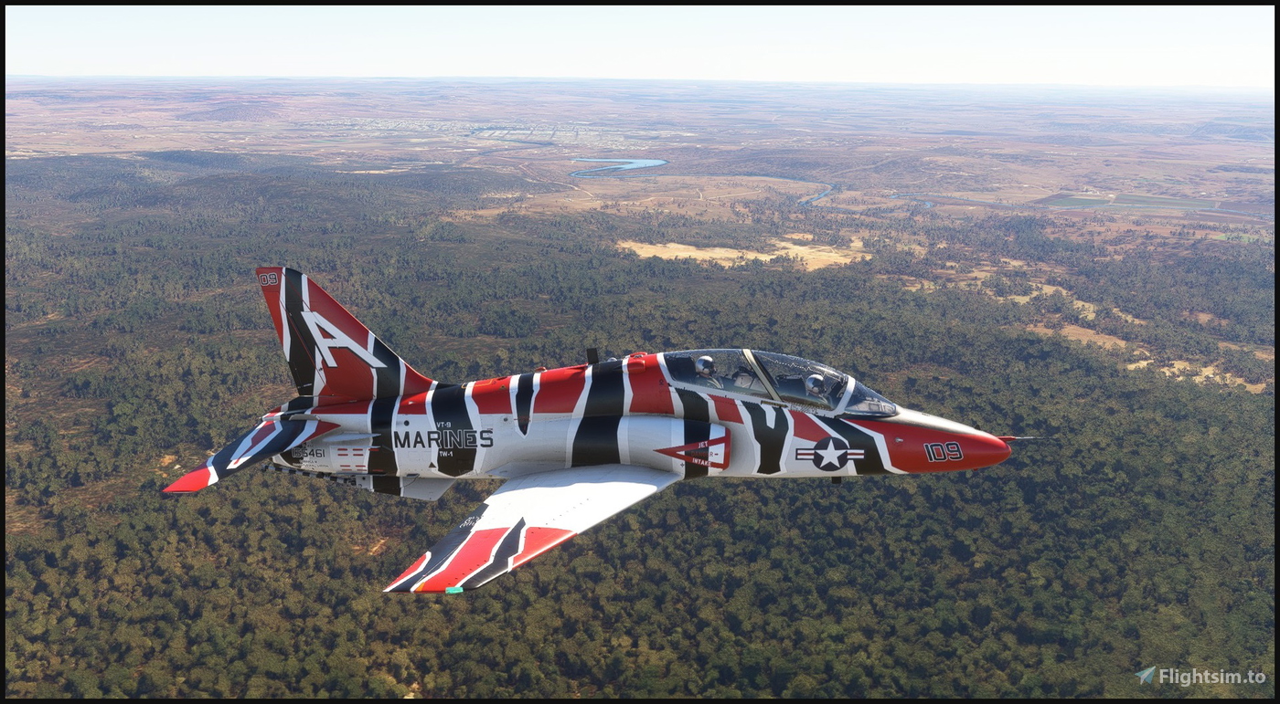 T-45C Goshawk "Flying Tiger" VT-9 for Microsoft Flight Simulator | MSFS