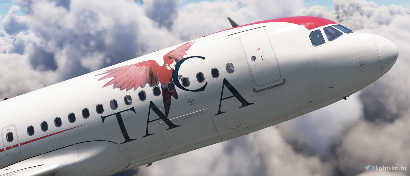 TACA N493TA | 2006 Fuselage/Cabin in 8k for Fenix Simulation A320v2 for ...