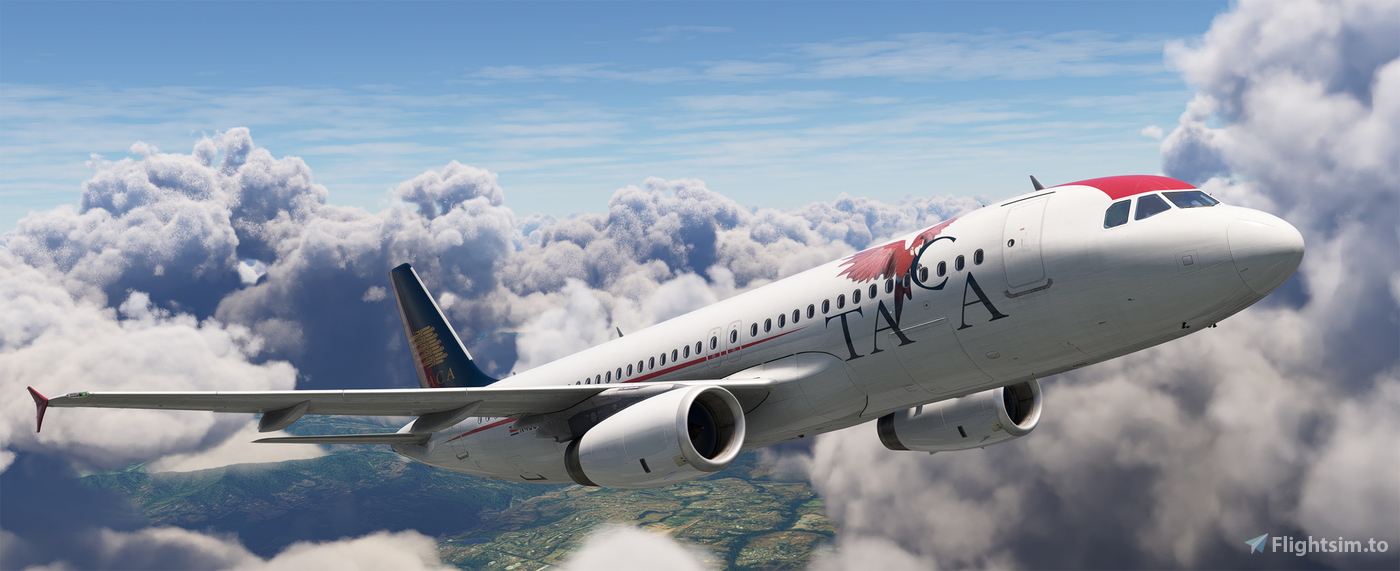 TACA N493TA | 2006 Fuselage/Cabin in 8k for Fenix Simulation A320v2 for ...