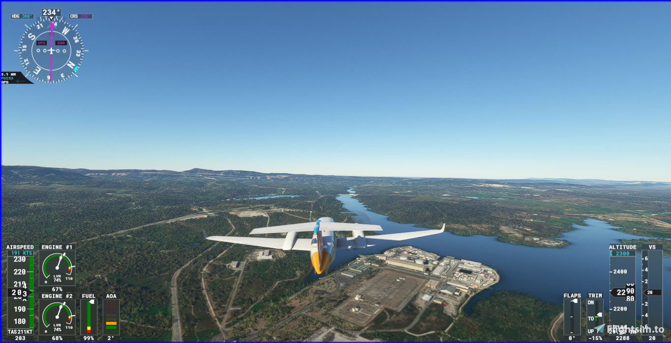 Tagus River Tour for Microsoft Flight Simulator | MSFS