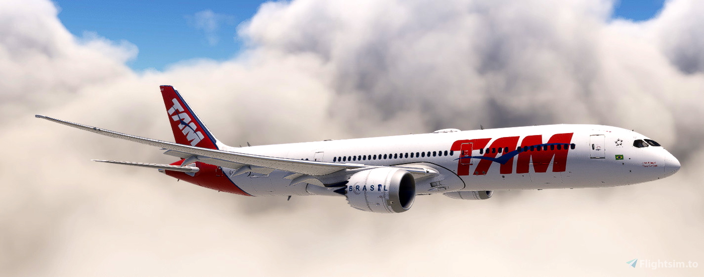 TAM LINHAS AEREAS 787-9 for Microsoft Flight Simulator | MSFS