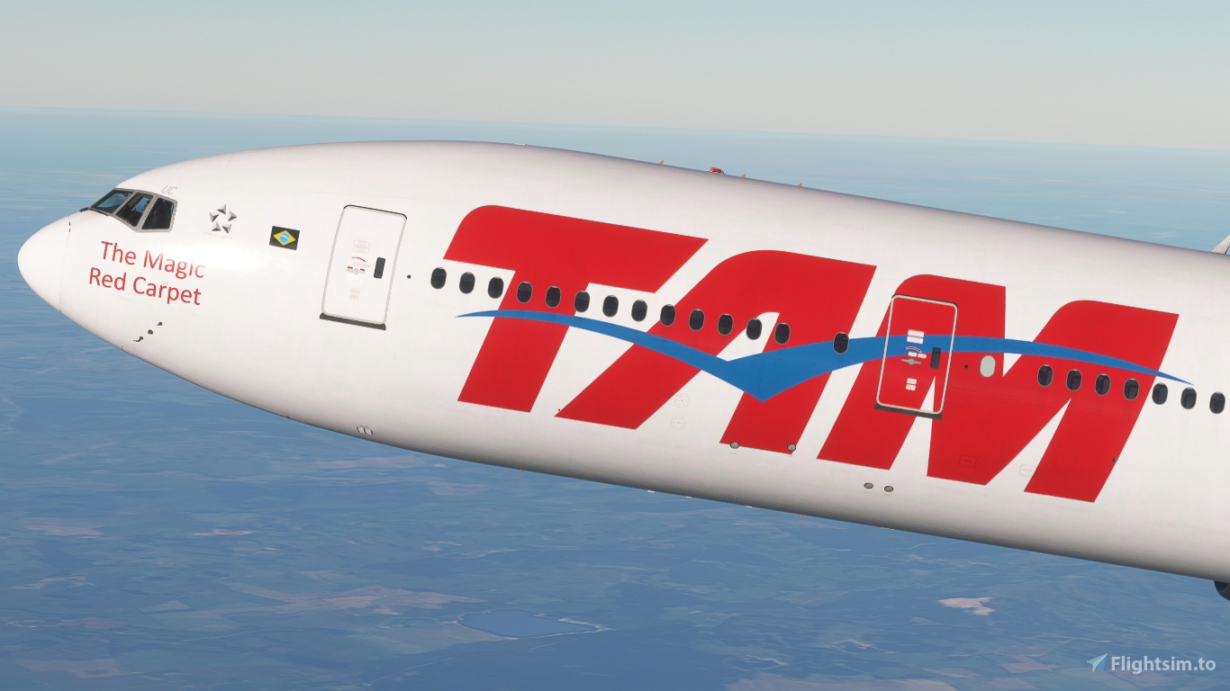 TAM PT-MUC | w/Cabin | 4K resolution for Microsoft Flight Simulator | MSFS