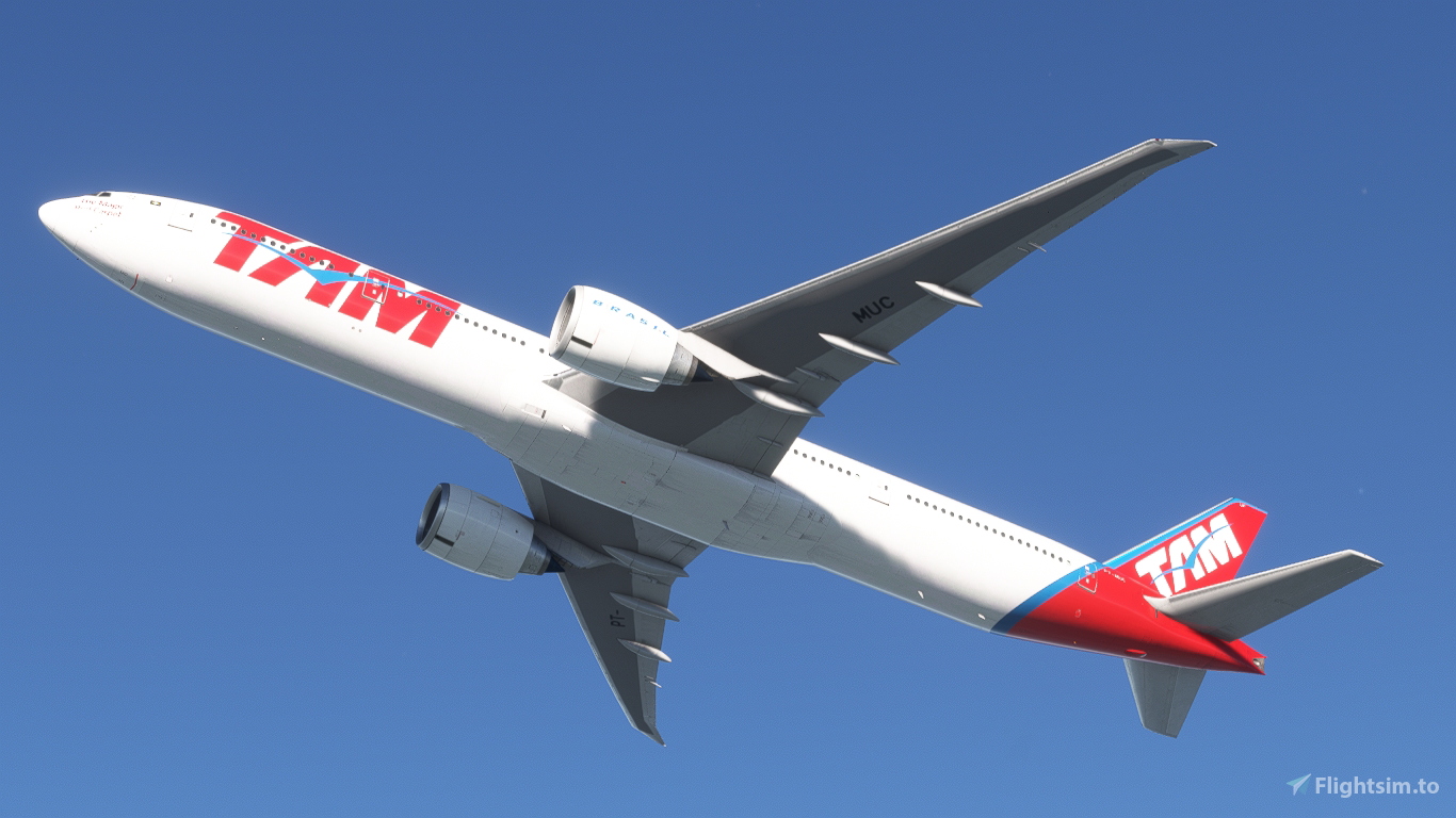 TAM PT-MUC | w/Cabin | 4K resolution for Microsoft Flight Simulator | MSFS