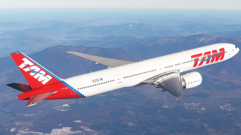 TAM (Chile 2015) PT-MUD | w/Cabin | 4K resolution for Microsoft Flight ...