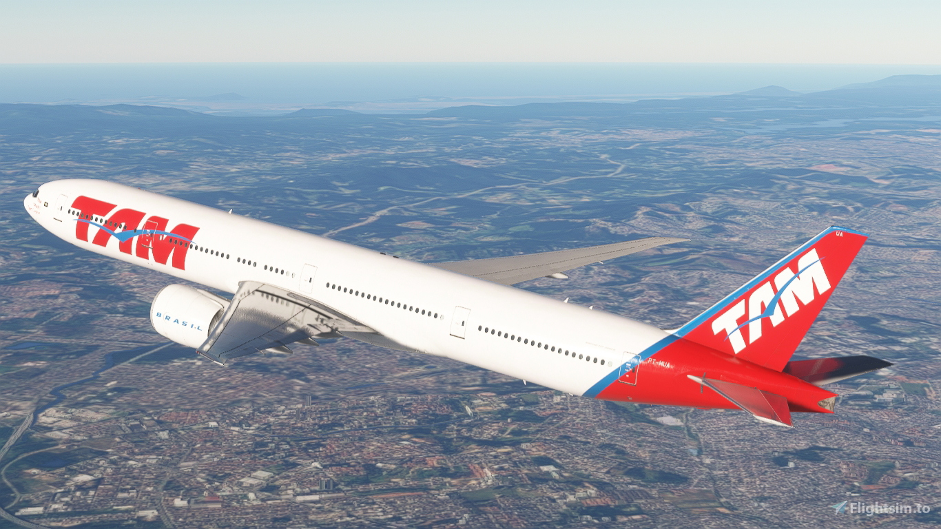 TAM (circa 2008) PT-MUA | w/Cabin | 4K resolution for Microsoft Flight ...