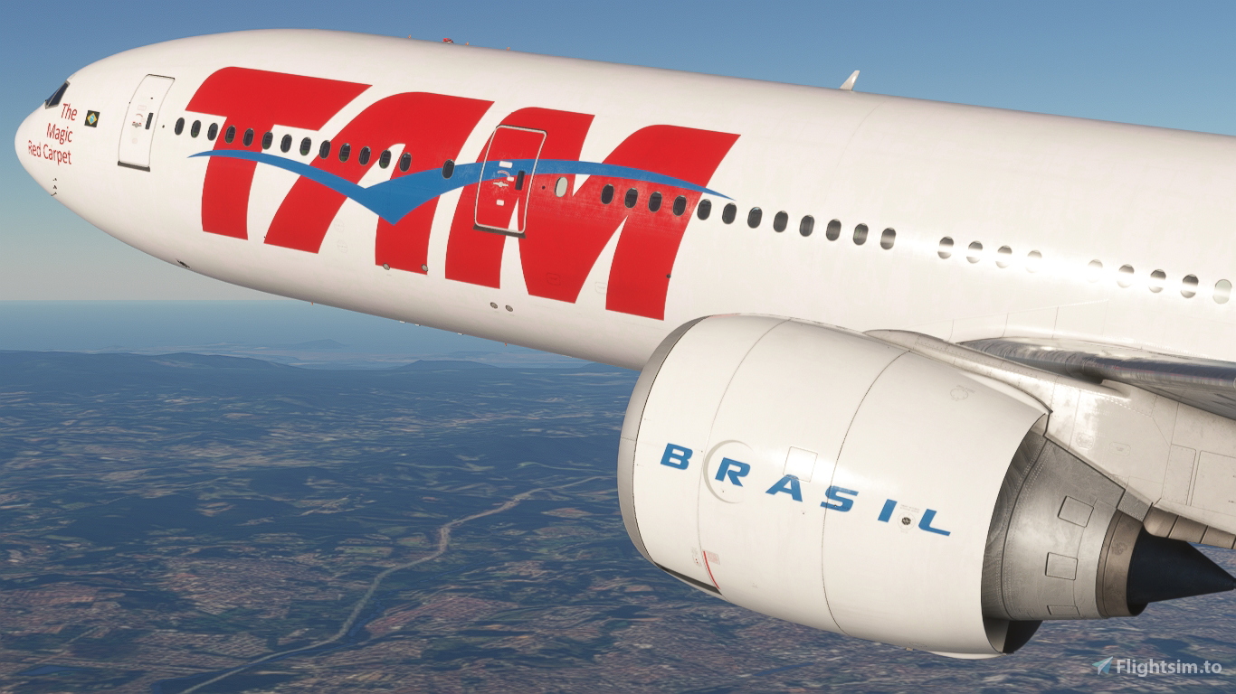 TAM (circa 2008) PT-MUA | w/Cabin | 4K resolution for Microsoft Flight ...