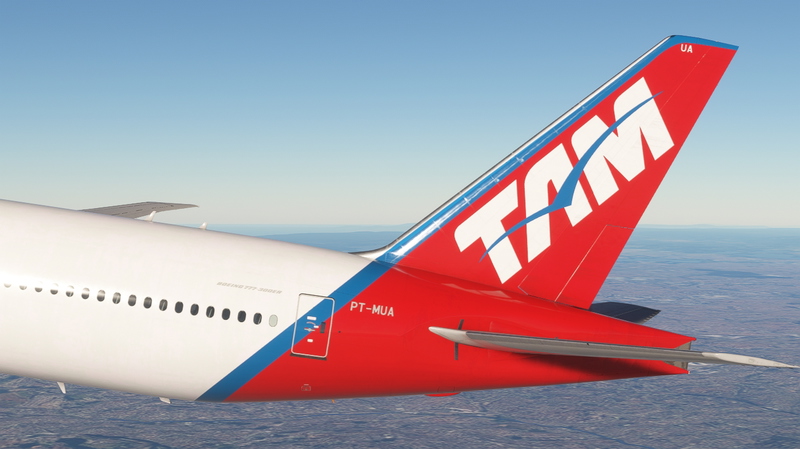 TAM (circa 2008) PT-MUA | w/Cabin | 4K resolution for Microsoft Flight ...