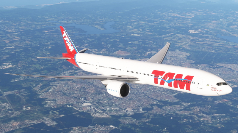 TAM (circa 2008) PT-MUA | w/Cabin | 4K resolution for Microsoft Flight ...