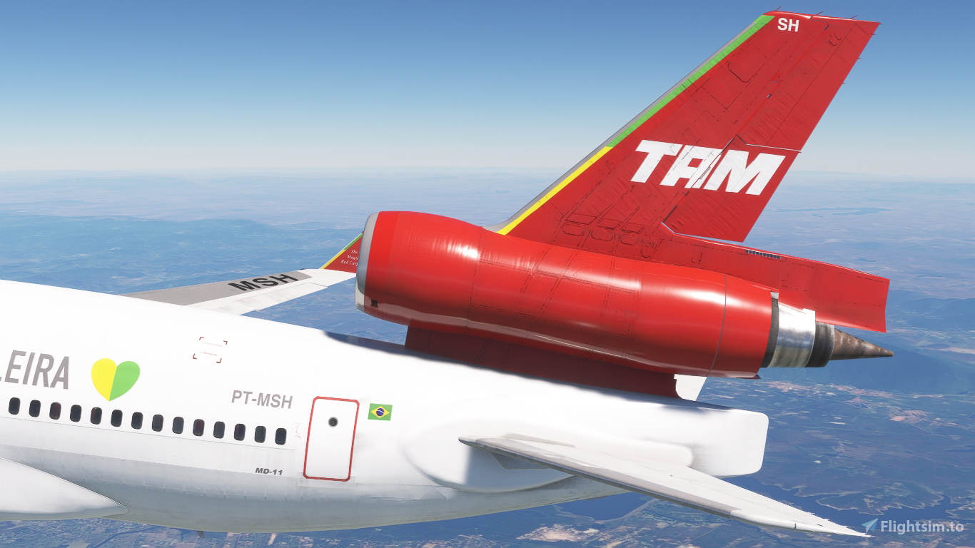 TAM Linhas Aéreas PT-MSH | w/Cabin for Microsoft Flight Simulator | MSFS