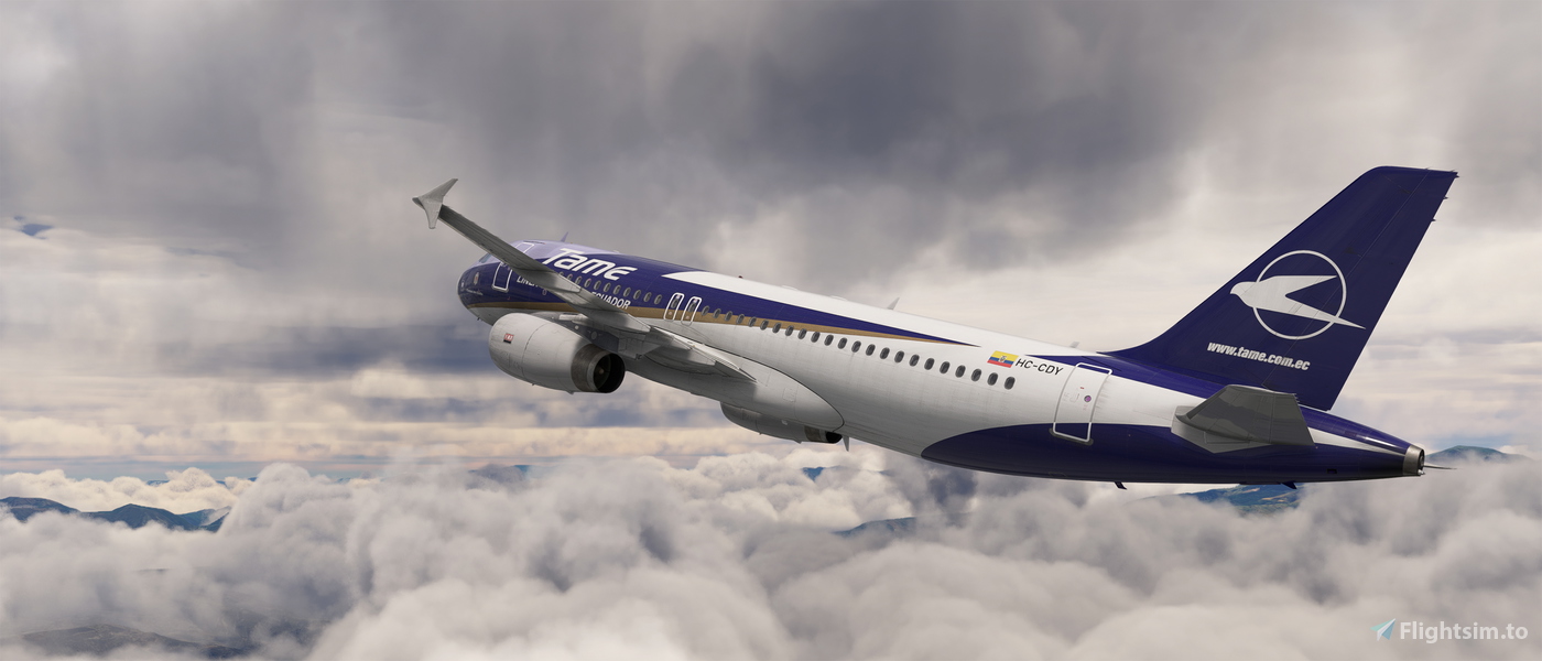 TAME HC-CDY | 2003 Fuselage/Cabin in 8k for Fenix Simulation A320v2 for ...