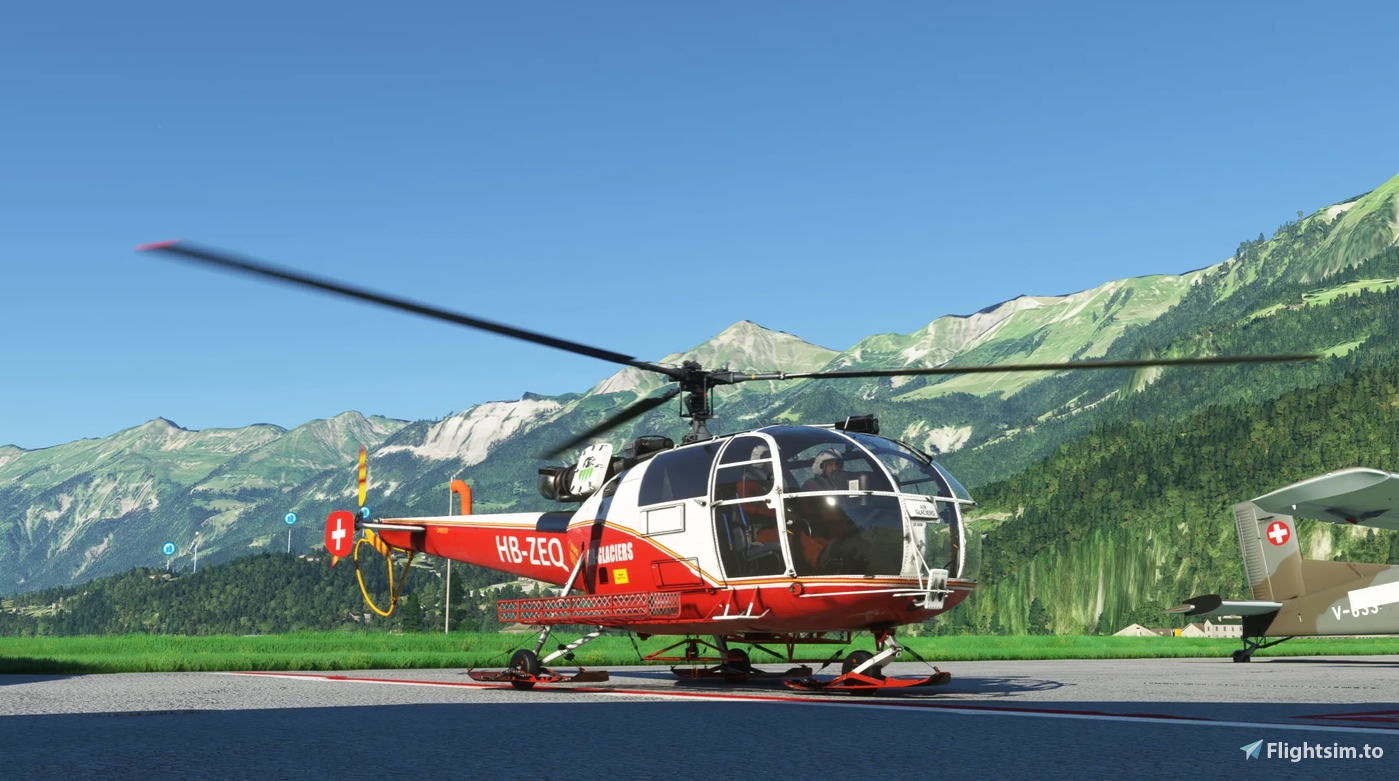 taog-alouetteiii-HB-ZEQ for Microsoft Flight Simulator | MSFS