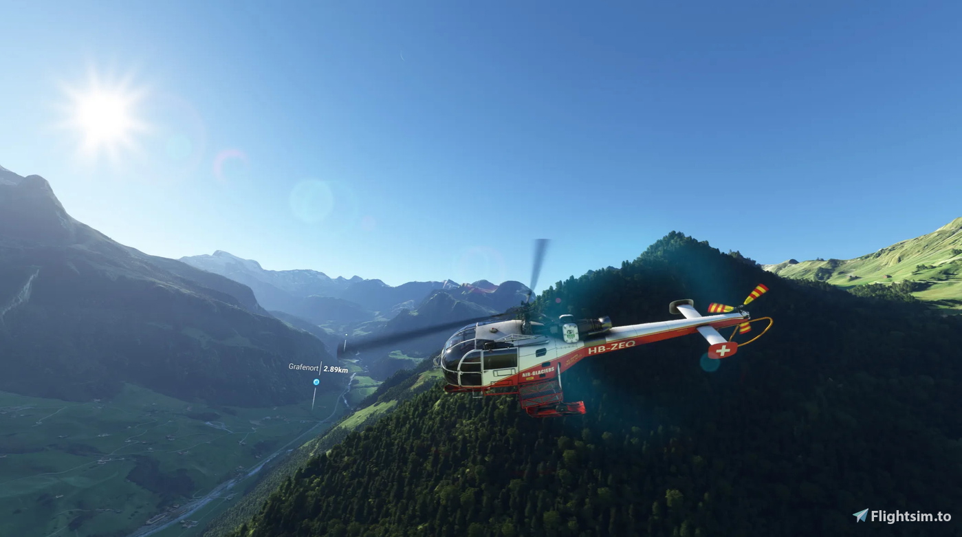 taog-alouetteiii-HB-ZEQ for Microsoft Flight Simulator | MSFS