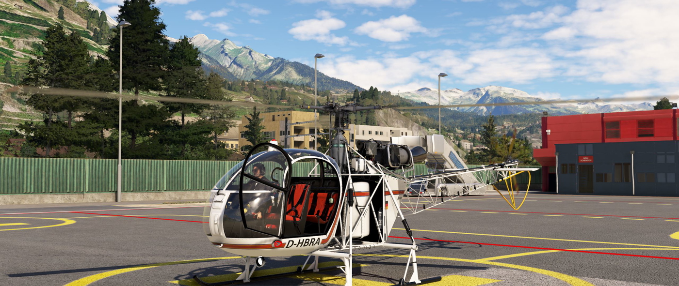 taog-lama-sa315 D-HBRA for Microsoft Flight Simulator | MSFS