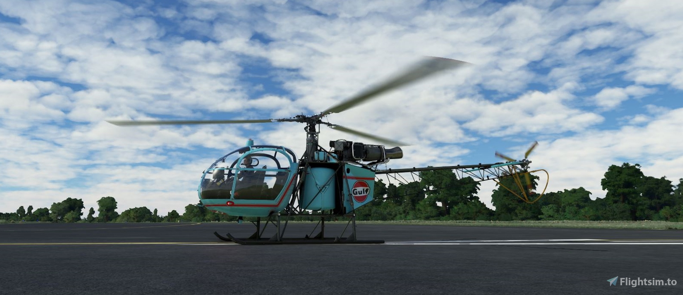 taog-lama-sa315b GULF 4 Liverys for Microsoft Flight Simulator | MSFS