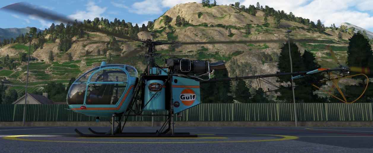 taog-lama-sa315b GULF 4 Liverys for Microsoft Flight Simulator | MSFS