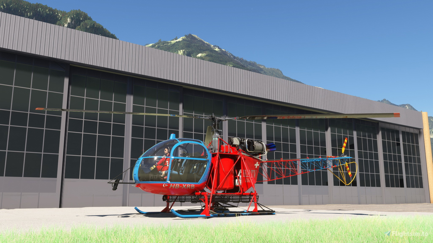taog-lama-sa315-HB-XRB-HELI-TV-NEU pour Microsoft Flight Simulator | MSFS