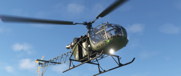 taog-lama-sa315 Texaco for Microsoft Flight Simulator | MSFS