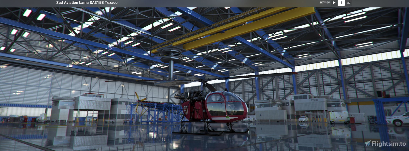 taog-lama-sa315 Texaco for Microsoft Flight Simulator | MSFS