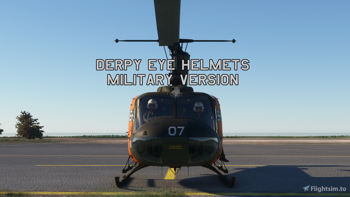 Taog's Hangar UH-1H Derpy Eye Helmets Addon for Microsoft Flight ...
