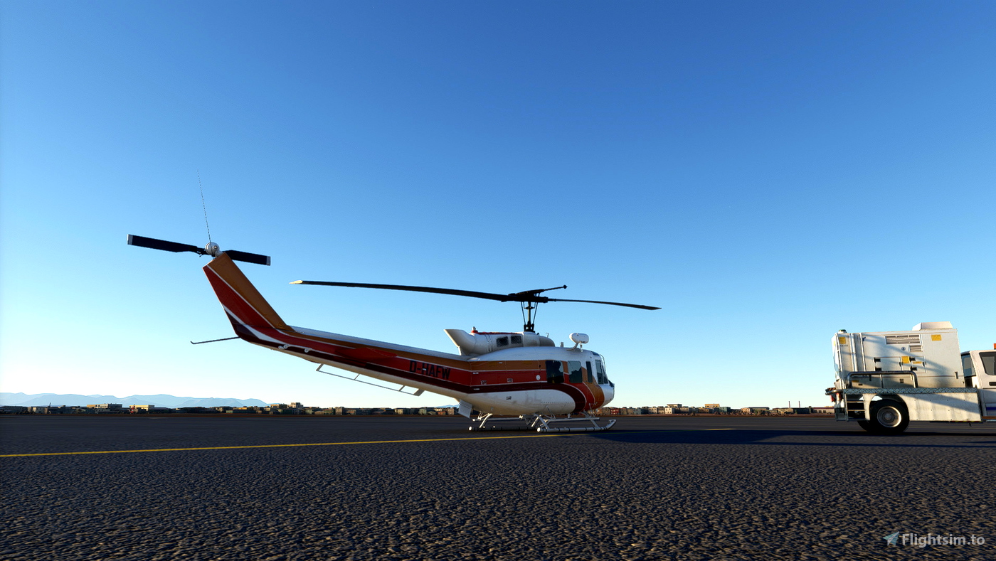 Taog_UH1h_D-HAFW for Microsoft Flight Simulator | MSFS
