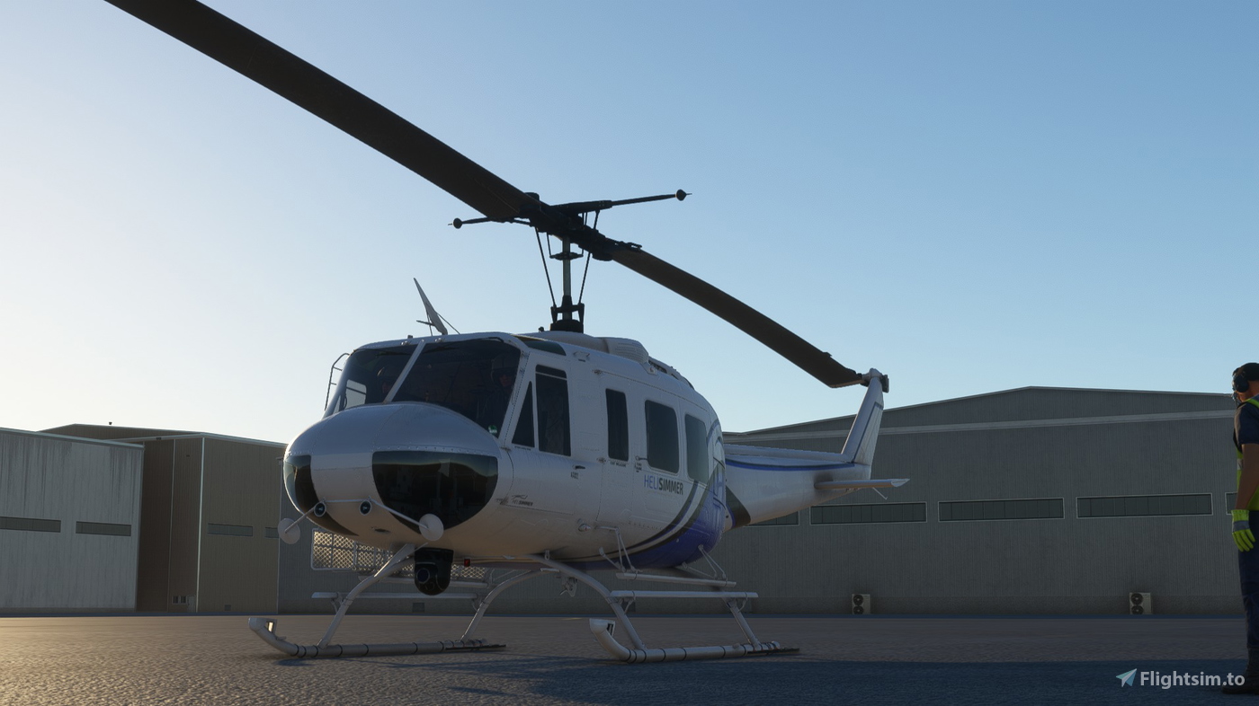 Taog_UH1h_Helisimmer (HS) for Microsoft Flight Simulator | MSFS