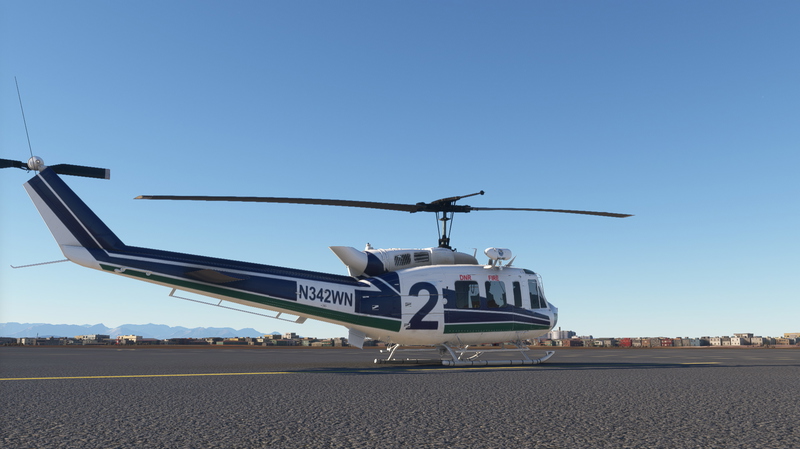 Taog_UH1h_N342WN for Microsoft Flight Simulator | MSFS