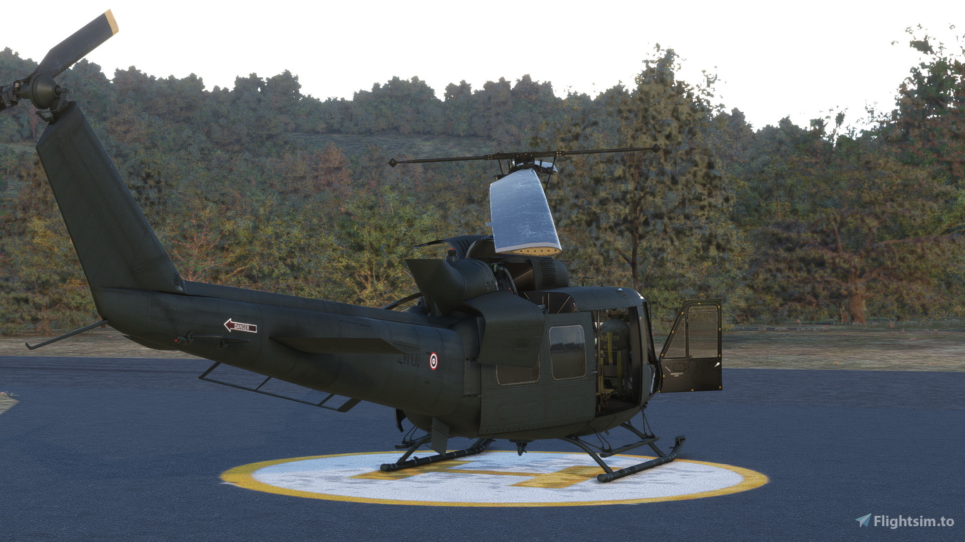 Taog's Hangar UH-1H Royal Thai Army for Microsoft Flight Simulator | MSFS