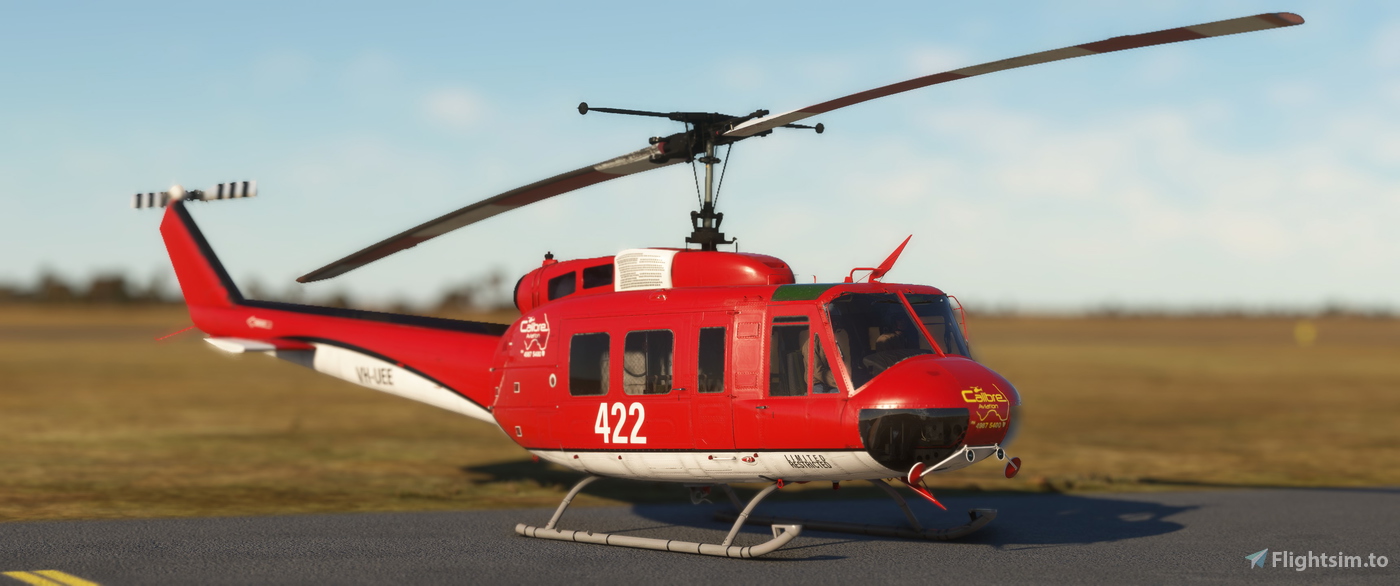 Taog's Hangar UH-1H Calibre Aviation VH-UEE for Microsoft Flight ...