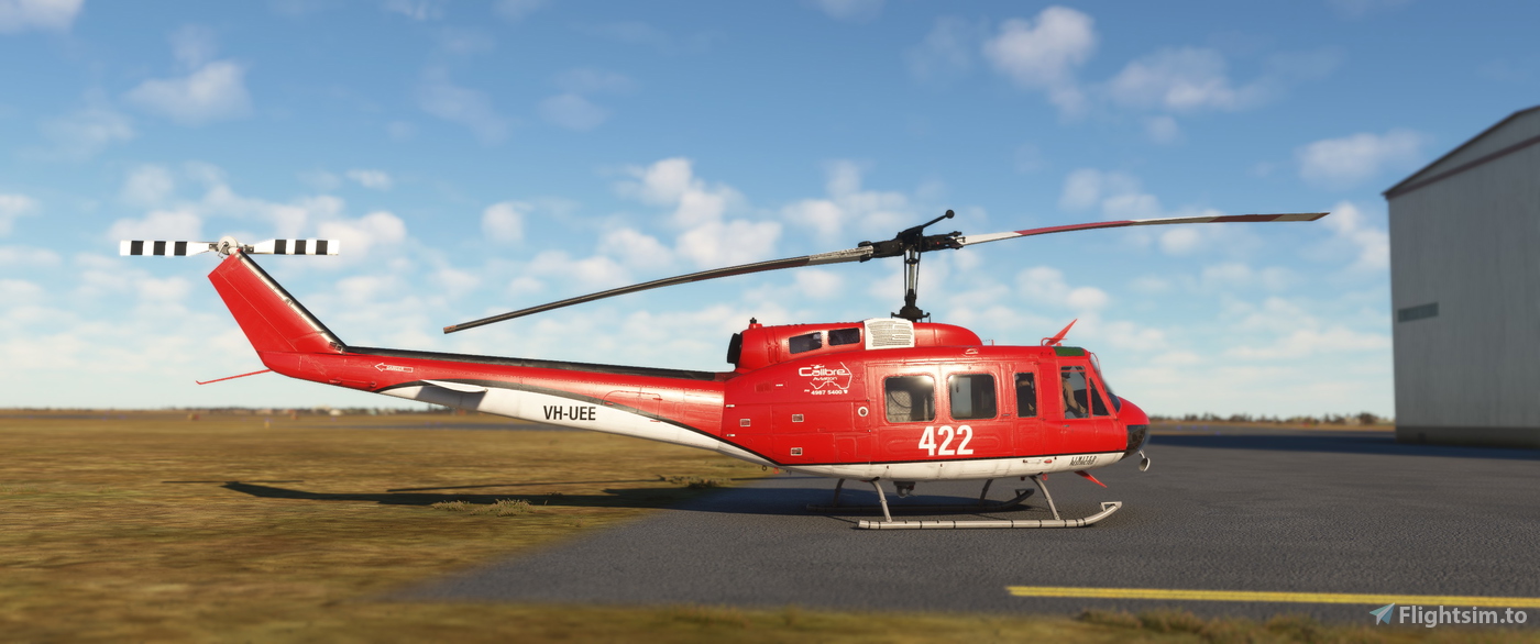 Taog's Hangar UH-1H Calibre Aviation VH-UEE for Microsoft Flight ...