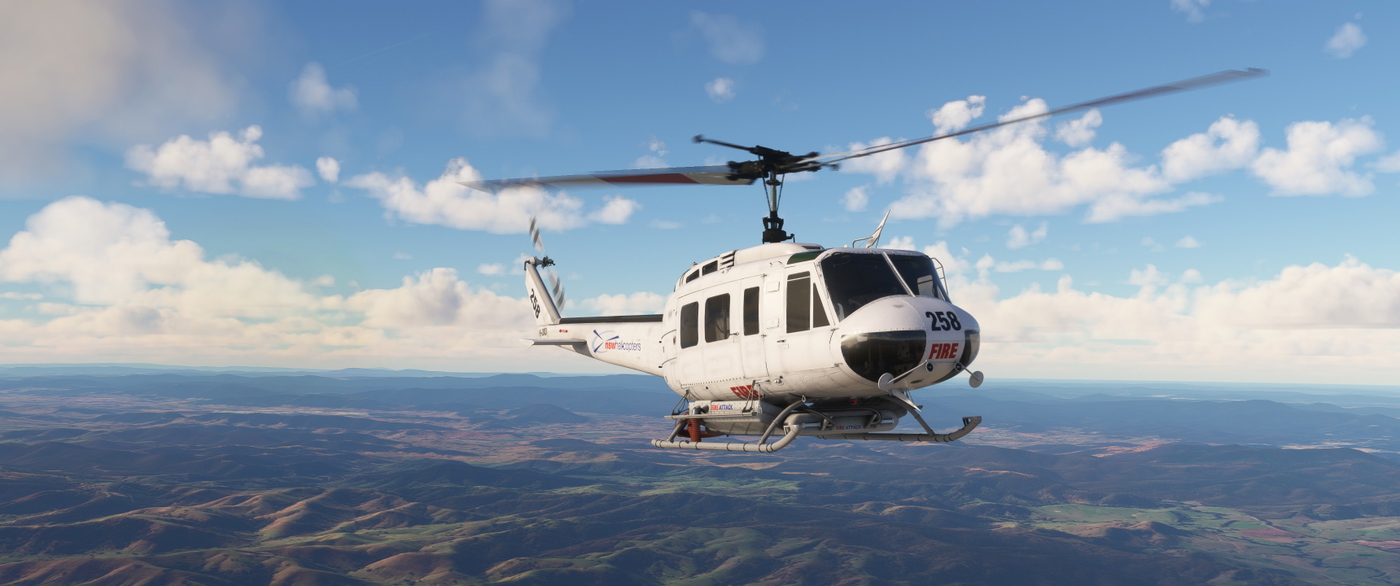 Taog's Hangar UH-1H VH-OXU NSW Helicopters for Microsoft Flight ...
